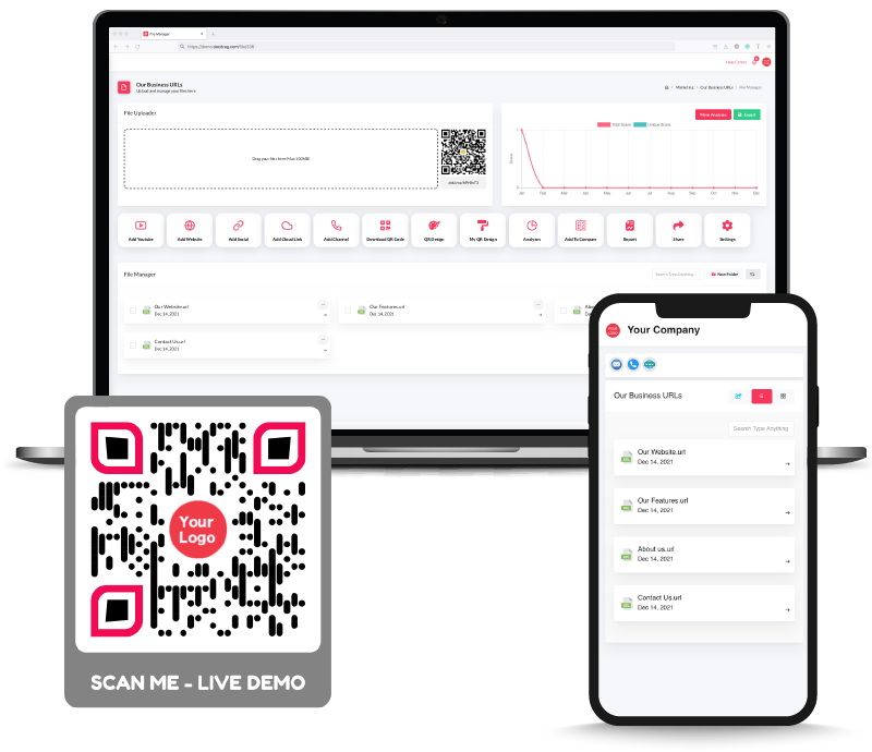 QR Code For URL DocDrag QR Code Short Link Customer Connections 